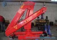 China 3.2 Ton Cargo Crane Mounted Truck SUNY Knuckle Boom Crane for sale