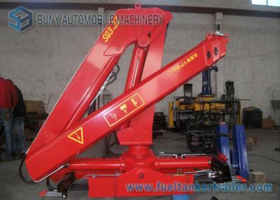 China 3.2 Ton Cargo Crane Mounted Truck SUNY Knuckle Boom Crane for sale