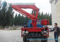 China 3.2 Ton Cargo Crane Mounted Truck SUNY Knuckle Boom Crane for sale
