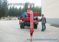 China 3.2 Ton Cargo Crane Mounted Truck SUNY Knuckle Boom Crane for sale