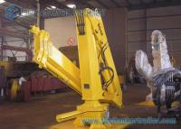 China Folding Arm 4 Ton Crane Mounted Truck 9400mm Max Working Radius for sale