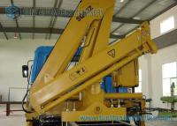 China Large XCMG / SUNY 6.3 Ton Truck Mounted Crane With Folding Arm for sale