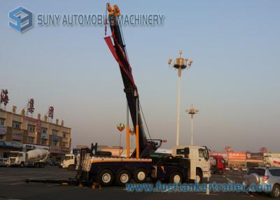 China HOWO 60 Ton 10X4 Wrecker Tow Truck With Wireless Remote Control for sale