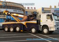 China HOWO 60 Ton 10X4 Wrecker Tow Truck With Wireless Remote Control for sale
