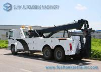 China Flat Bed RTR 35 HOWO 32 Ton Heavy Duty Rotator Wreckers 6X4 for sale
