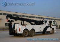 China Flat Bed RTR 35 HOWO 32 Ton Heavy Duty Rotator Wreckers 6X4 for sale