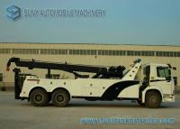 China Flat Bed RTR 35 HOWO 32 Ton Heavy Duty Rotator Wreckers 6X4 for sale
