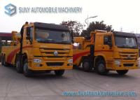 China Heavy Duty 30DZ 30 Ton HOWO Rotator Tow Truck Wrecker For 2 Persons for sale