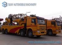 China Heavy Duty 30DZ 30 Ton HOWO Rotator Tow Truck Wrecker For 2 Persons for sale