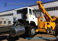 China Heavy Duty 30DZ 30 Ton HOWO Rotator Tow Truck Wrecker For 2 Persons for sale