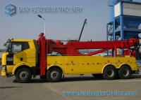 China 8X4 40DZ FAW 40 Ton Heavy Duty Rotator Tow Truck Wrecker With 3 Stages for sale