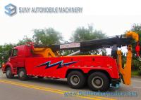 China Professional 8X4 50 Ton 50DZ HOWO Tow Truck With 360° Rotator Angle for sale