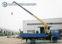 China Customized SYSQ4SA2 4 Ton Crane Mounted Truck 8020mm Working Radius for sale