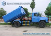 China 140 Long Cab Lifting Diesel Garbage Trucks / Refuse Truck YC4E140-33 Engine for sale