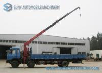 China Telescopic Boom Crane Mounted Truck 6.3 Ton / 8 Ton With 360 Slewing Angle for sale