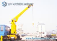 China 6.3 Ton Telescopic Boom Straight Arm Crane Mounted Truck 11260 mm Working Radius for sale
