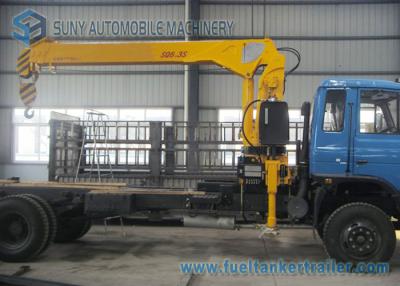 China 6.3 Ton Telescopic Boom Straight Arm Crane Mounted Truck 11260 mm Working Radius for sale