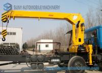 China SUNY Straight Arm Telescopic Boom Crane Mounted Truck 8 Ton for sale