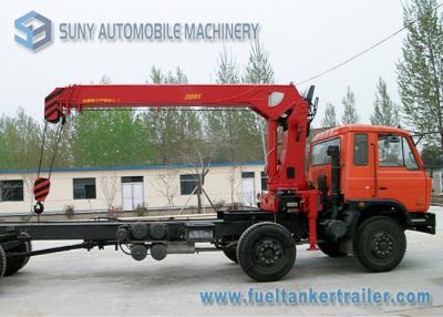 China SUNY Straight Arm Telescopic Boom Crane Mounted Truck 8 Ton for sale