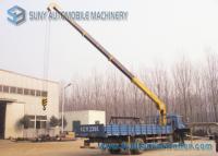 China 10 Ton Crane Mounted Truck Telescoping Boom Crane SUNY SYSQ10SA3 for sale