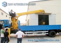 China 12 Ton Telescopic Boom Straight Arm Truck Mounted Crane 14600 mm Working Radius for sale