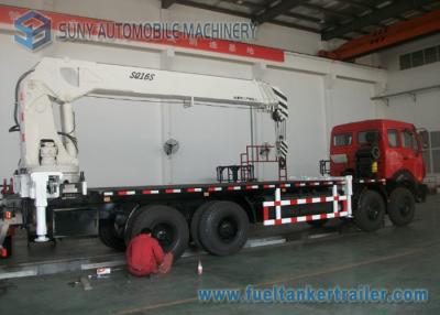 China Heavy Duty 16 Ton Telescopic Boom Cargo Crane Mounted Truck for sale
