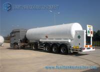 China 3 Axle 25 Ton LPG Propane Gas Tanker Trailer 13000*2500*3990mm for sale