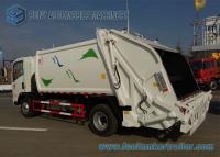 China 8000L 8M3 HOWO 4 X 2 Garbage Compactor Truck Q235 Carbon Steel Tank for sale