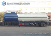 China Tri-axle Oil Tank Trailer 35000L Ammonia water Chemical Tank trailer Q345 / Q235 for sale