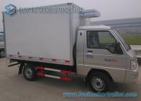 China Mini Forland 5 Speed Gasoline Refrigerated Box Truck 5 Cubic 2000kg for sale