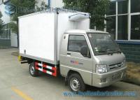 China Mini Forland 5 Speed Gasoline Refrigerated Box Truck 5 Cubic 2000kg for sale