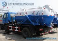 China High Capacity 4 By 2 10M3 10000L Diesel Vacuum Tank Truck 90Km/h for sale