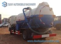 China Dongfeng Q235 Carbon Steel Tank Sewage Suction Tanker Truck 4X2 for sale