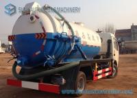 China Dongfeng Q235 Carbon Steel Tank Sewage Suction Tanker Truck 4X2 for sale