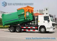 China 10m3 Mobile Refuse Compactor Station With PLC Control System for sale