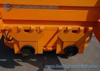 China Horizontal Compression 6x4 Hook Lift Garbage Trucks With Hanging Barrel for sale