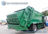 China HOWO 266HP 2 Axles 4 X 2 Waste Management Trucks 8m3~10m3 for sale