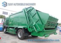 China HOWO 266HP 2 Axles 4 X 2 Waste Management Trucks 8m3~10m3 for sale