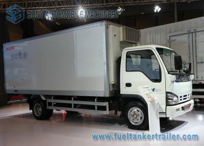 China 3 Ton / 5 Ton ISUZU Transport Refrigerated Box Truck 6980*2100*3060mm for sale