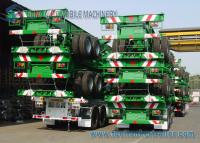 China Skeleton 30 Ton Two Axle Flatbed Semi Trailer 40 Foot Flatbed Trailer for sale