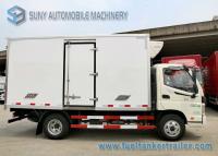 China Foton 6 Wheelers Refrigerated Trailer Aumark 3 Ton Freezer Truck for sale