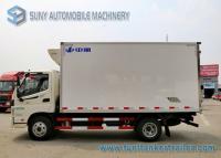 China Foton 6 Wheelers Refrigerated Trailer Aumark 3 Ton Freezer Truck for sale