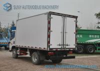 China FAW Light Duty 3000KG Refrigerator Van Truck Fresh Meat And Fish Transport Truck for sale