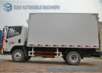 China FAW Light Duty 3000KG Refrigerator Van Truck Fresh Meat And Fish Transport Truck for sale