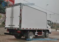 China FAW Light Duty 3000KG Refrigerator Van Truck Fresh Meat And Fish Transport Truck for sale