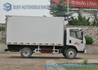 China FAW Light Duty 3000KG Refrigerator Van Truck Fresh Meat And Fish Transport Truck for sale