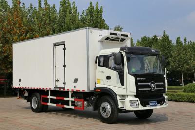 China 8 Ton / 10 Ton FOTON Refrigerated Truck Box Freezer Van With Lifting Plate for sale