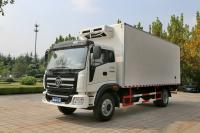 China 8 Ton / 10 Ton FOTON Refrigerated Truck Box Freezer Van With Lifting Plate for sale