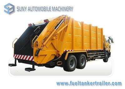 China 8000kg / 16M3 Load Waste Collection Truck Diesel Q235 Tank DONGFENG for sale