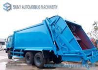 China 8000kg / 16M3 Load Waste Collection Truck Diesel Q235 Tank DONGFENG for sale